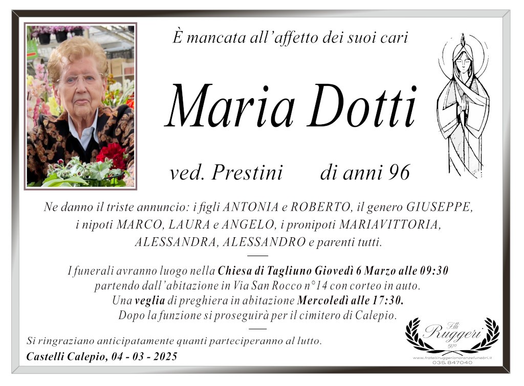 Maria Dotti di Castelli Calepio