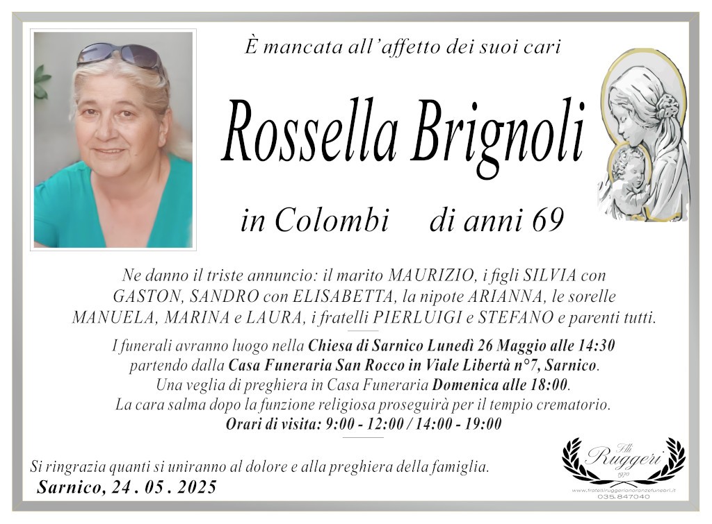 Rossella Brignoli di Sarnico